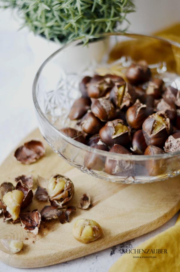 Maroni - So geht´s im Backrohr! - Küchenzauber