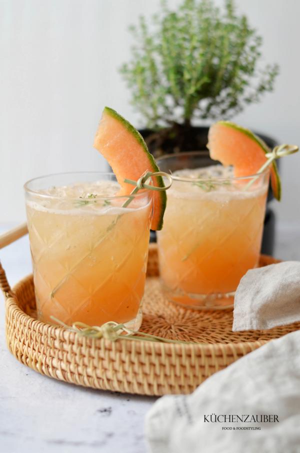 Melon Mesh Mocktail - Küchenzauber